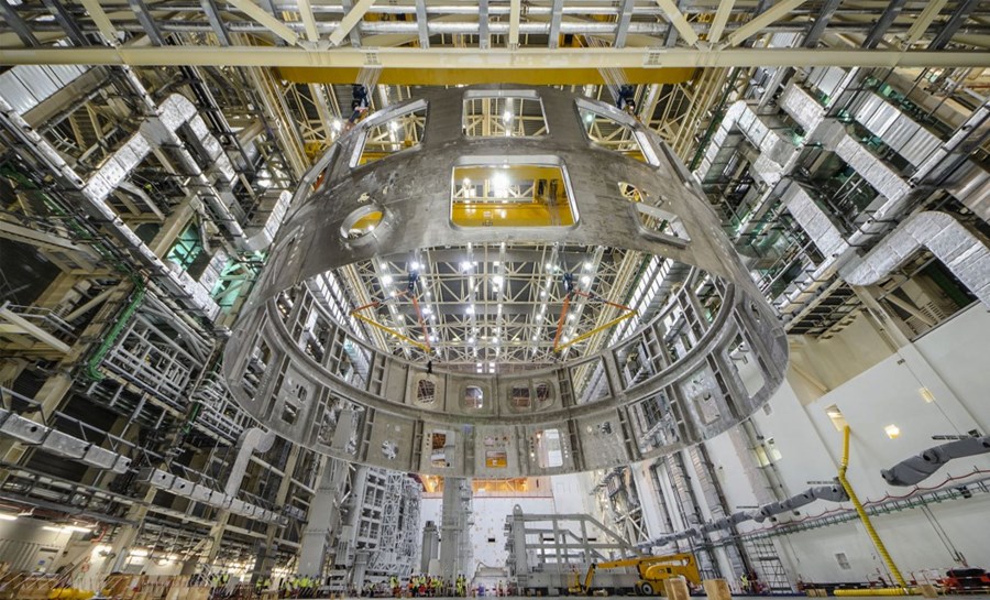 ITER Cryostat Lower Cylinder Has Been Installed