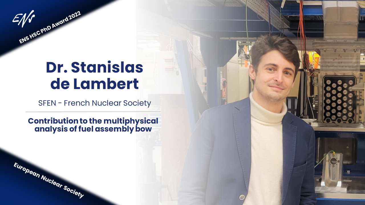Dr Stanislas de Lambert wins ENS High Scientific Council PhD Award 2022