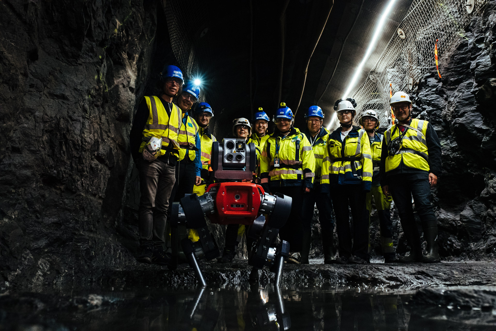 New Robotics Equipment Tested in ONKALO Repository